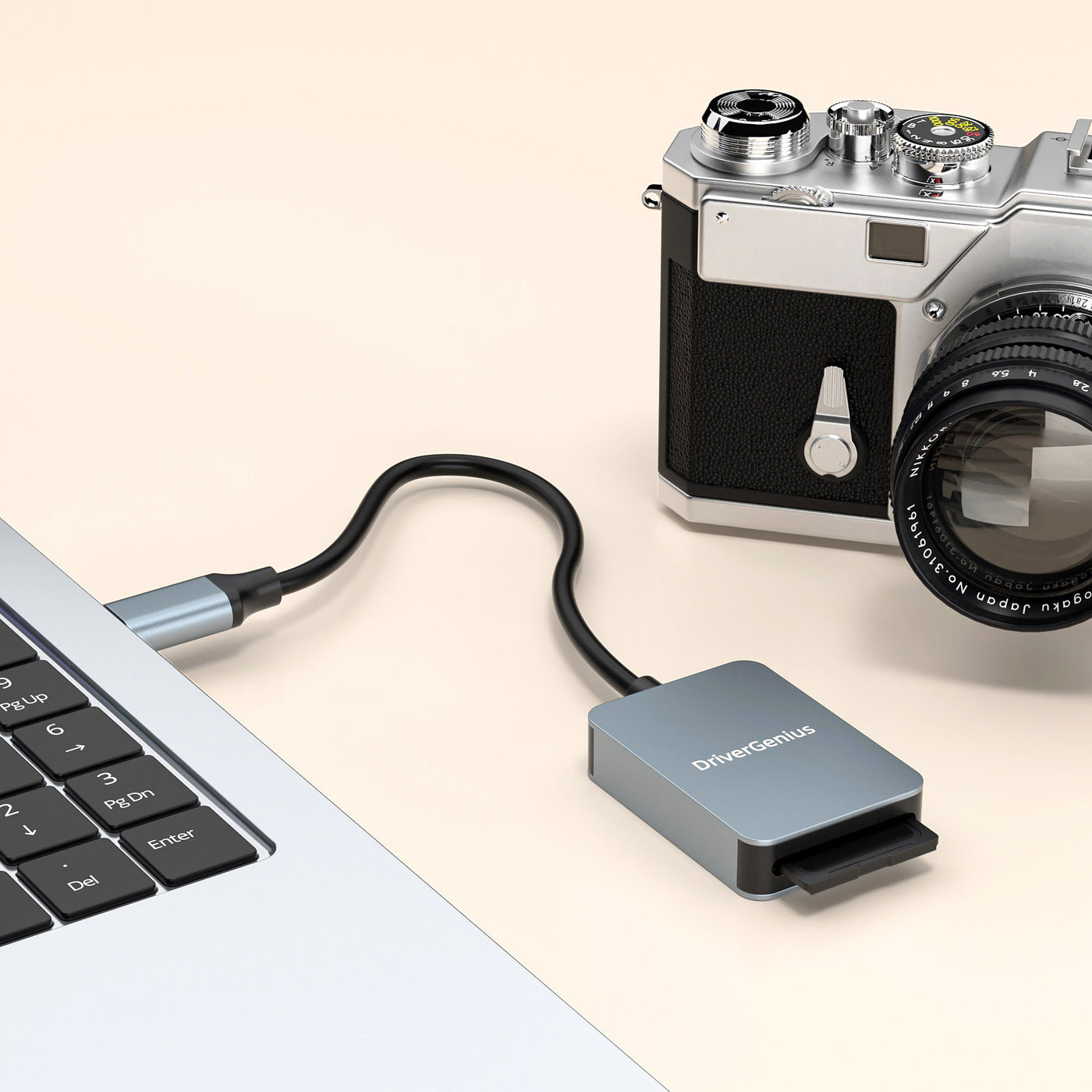 DriverGenius ProRead V9-Series USB-C UHS-II SD Card Reader SD 4.0, 6 ...
