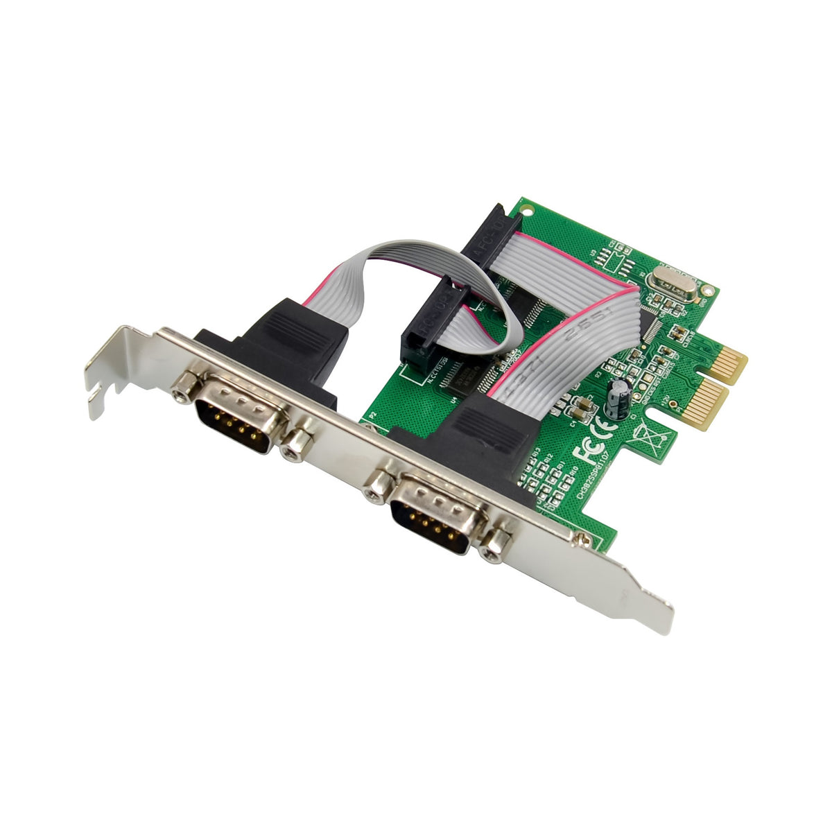 PEX-RS232-II | DriverGenius 2-port PCI Express RS232 Serial Adapter Ca ...